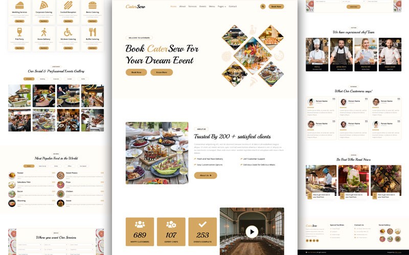 Coffee Shop Html Template Free Download Html Codex